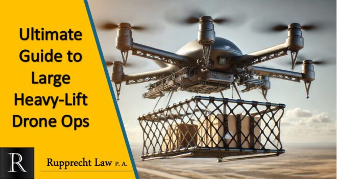 Large Drones & Heavy Lift Drones (55lbs.+): Laws, Mistakes, Tips
